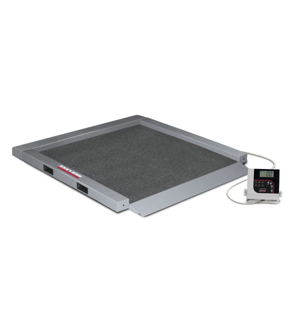 Rice lake, RL-350-5, 6 Portable Wheelchair Scale - Global Scale Co.